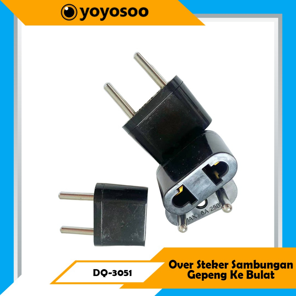 Jual Over Steker Oversteker - Sambungan Gepeng Ke Bulat NCE-ST04 copper ...