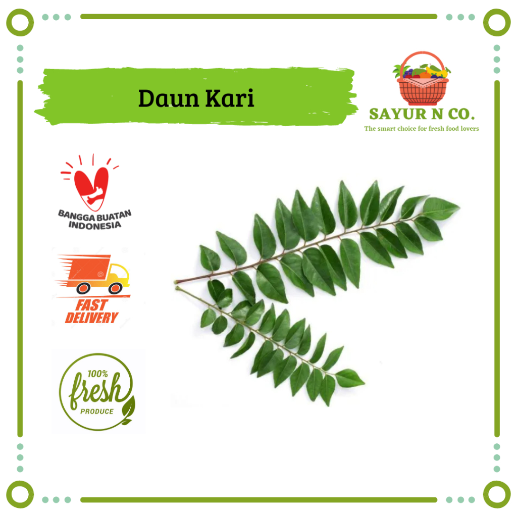 Jual Daun Kari / Salam Koja Segar (5 tangkai) | Sayur N Co Bekasi ...