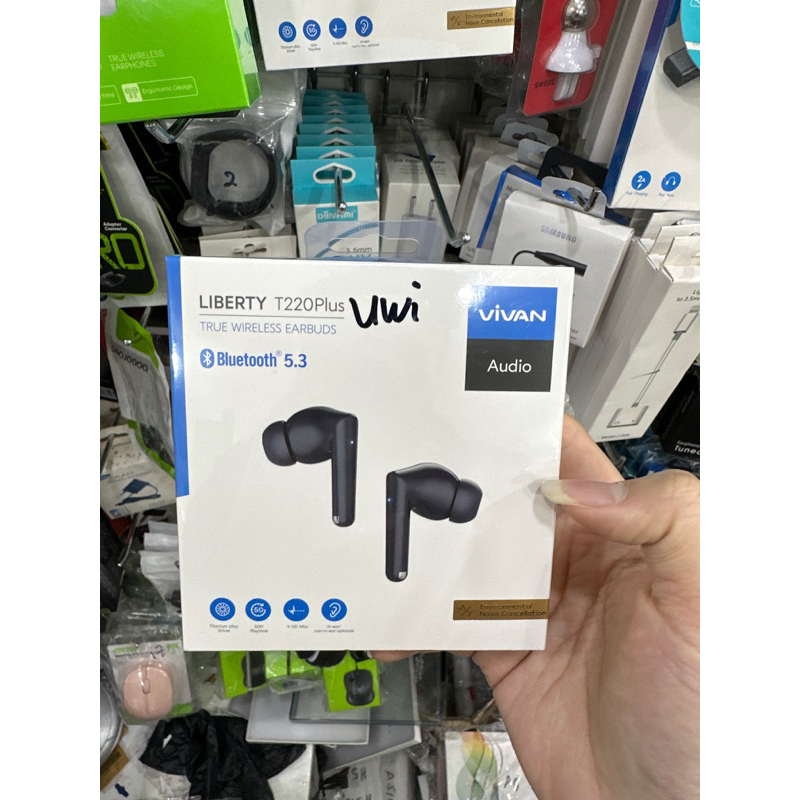 Jual HANDSFREE BLUETOOTH WIRELESS TWS LIBERTY VIVAN ORIGINAL GARANSI ...
