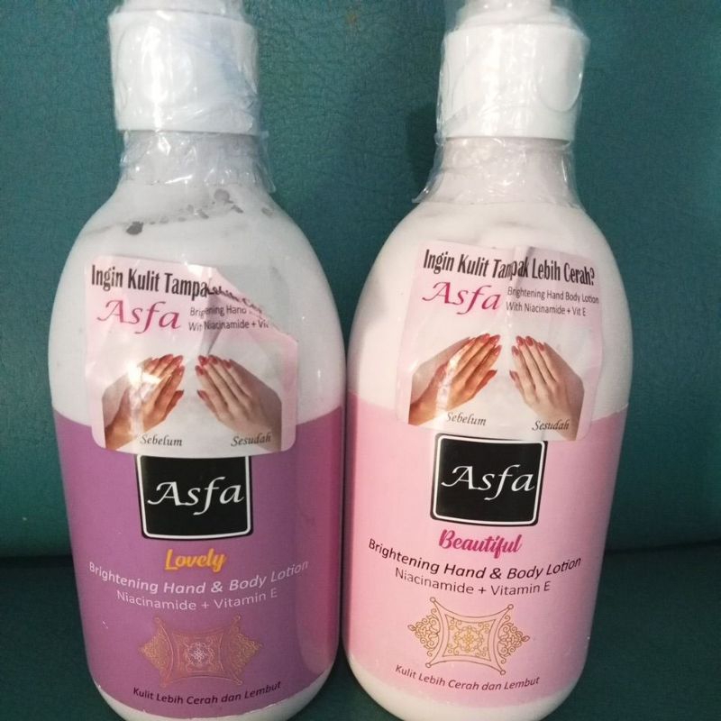Jual Asfa handbody whitening with niacinamide+vit E (exp 12/2026 ...