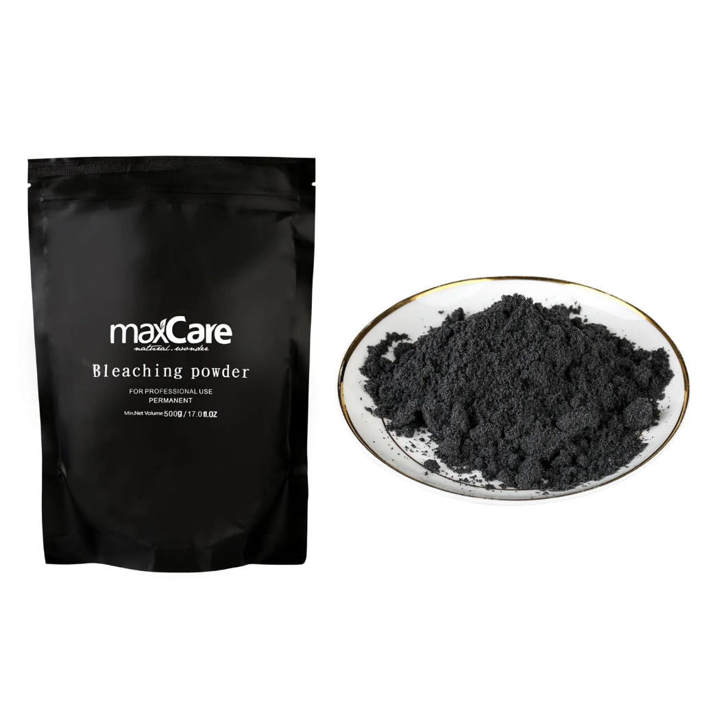 Jual MAXCARE Gray Dust Free Bleaching Powder 500 Gram Warna Tahan Lama ...