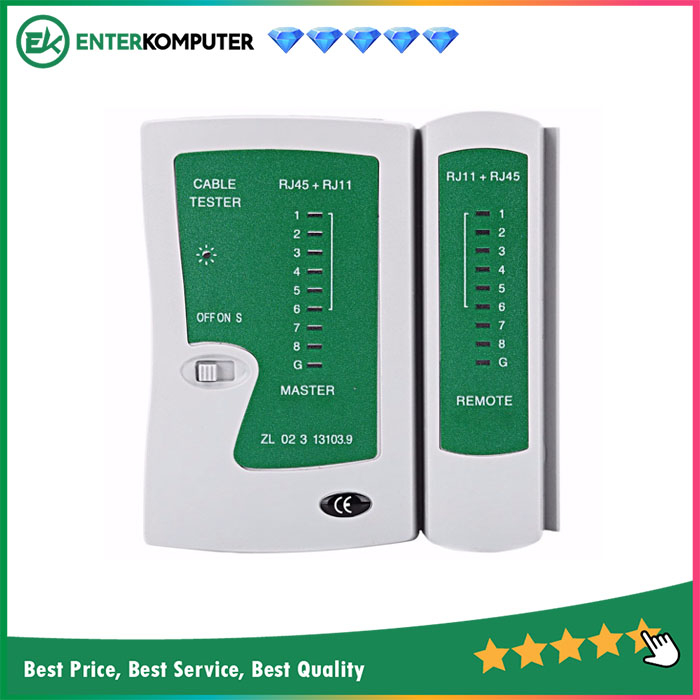 Jual Cable Tester Standard RJ45 & RJ11 | Shopee Indonesia