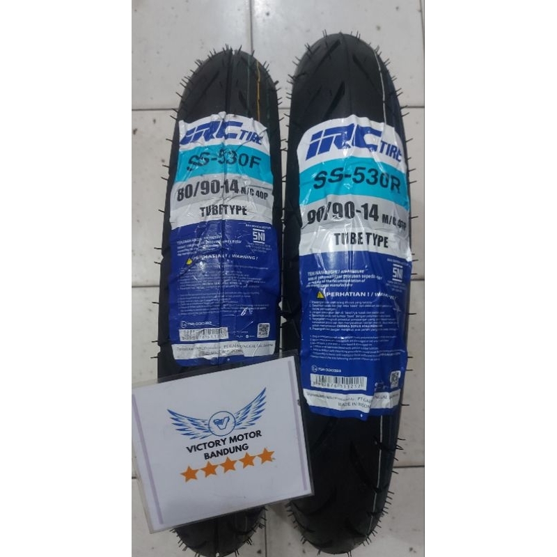 Jual Ban Luar Depan Belakang IRC SS53 ring 14 80/90-14 90/90-14 Vario ...