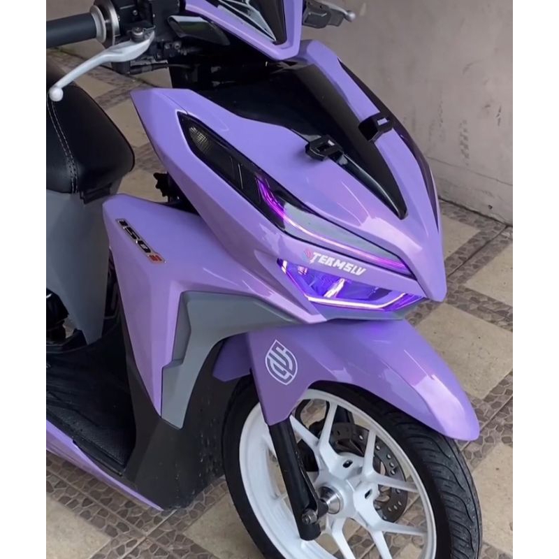 Jual CAT UNGU KILAK 200 MILI DASAR PUTIH CAT MOBIL MOTOR | Shopee Indonesia