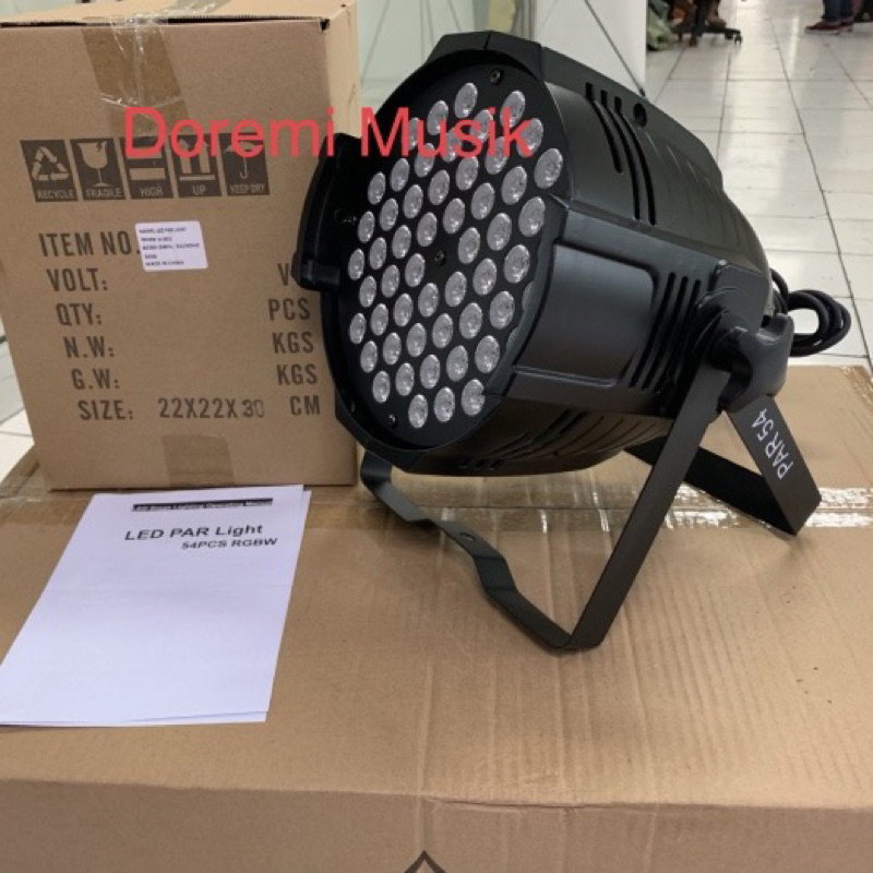 Jual Lampu parled 54 x 3w Full colour | Shopee Indonesia