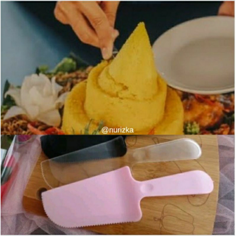 Jual PISAU PEMOTONG TUMPENG KUE CAKE PUDING | Shopee Indonesia