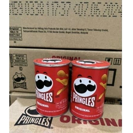 Jual Pringles Original 1 Dus 43gr x 12pcs | Shopee Indonesia