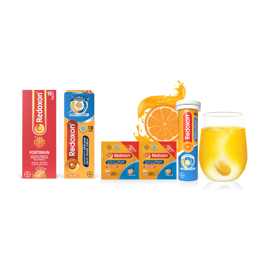 Jual REDOXON EFFERVESCENT ALL VARIAN | FORTIMUN | ORANGE | BLACKCURRANT ...