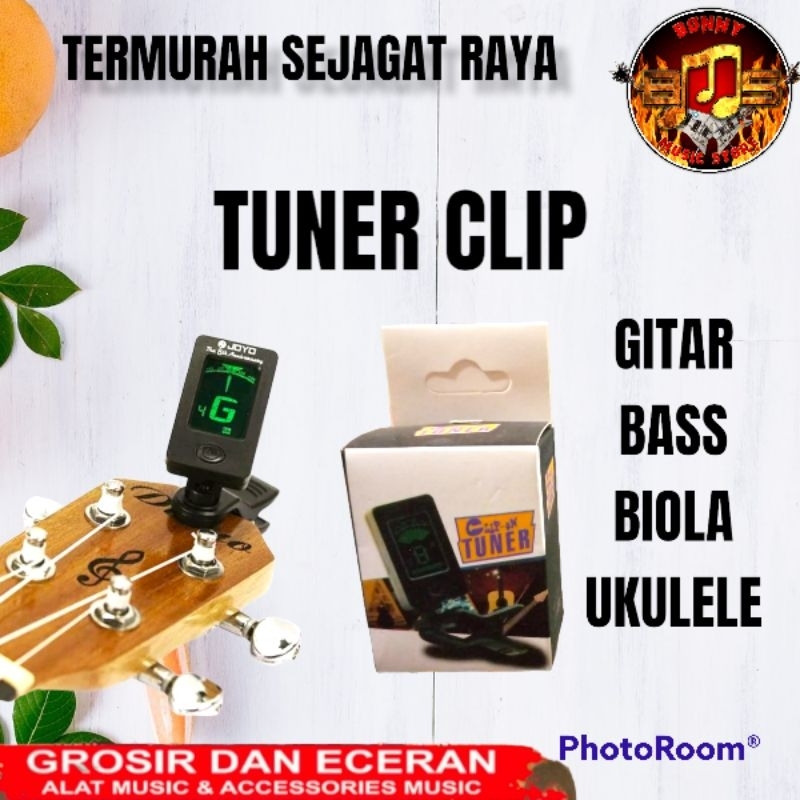 Jual Guitar Tuner Clip Model JT-01 Original Tuner Gitar Clip On model ...