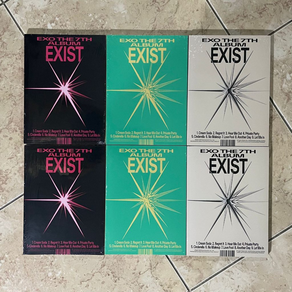 Jual [ READY STOCK ] EXO - THE 7TH ALBUM 'EXIST' (SEALED) | Shopee Indonesia