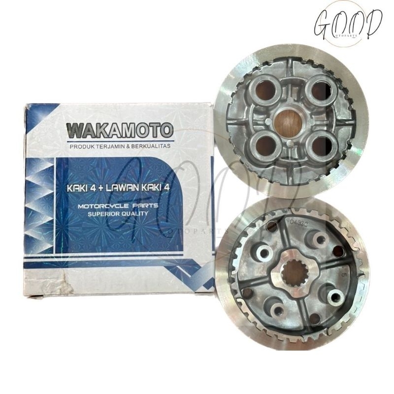 Jual WAKAMOTO - Kaki 4 + Lawan Kaki 4 Bosh Clutch + Lawan / Jupiter MX 07/08 (2S6) | Shopee ...