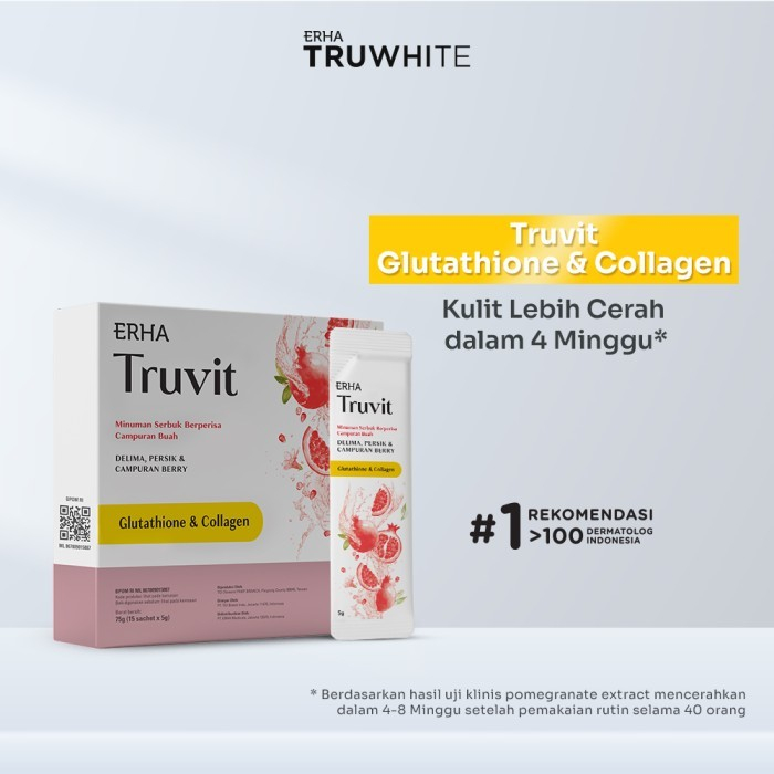 Jual ERHA Truvit - The First Glow Up MINUMAN COLLAGEN | Shopee Indonesia
