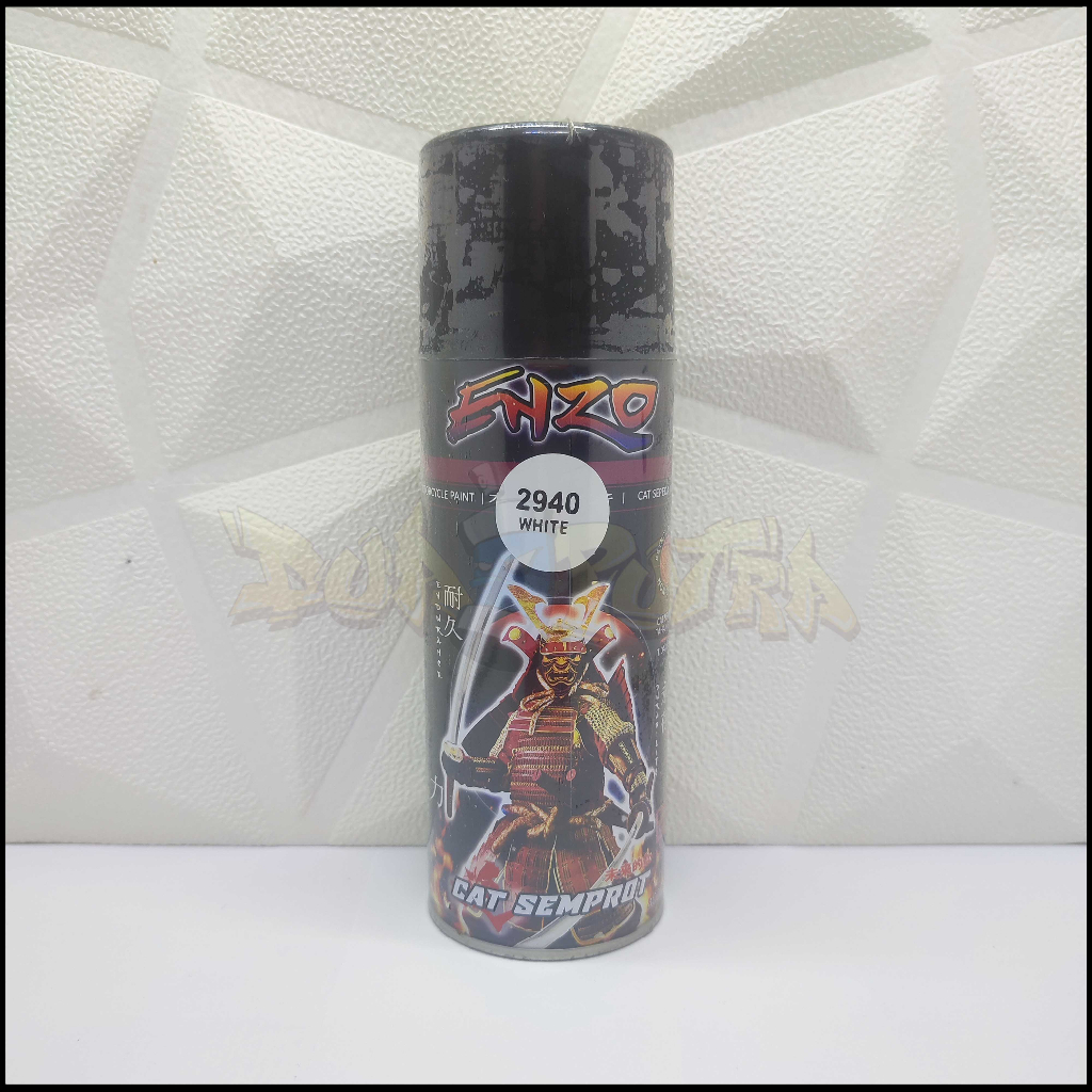 Jual Cat Semprot Enzo Paint 400ml 2940 White | Shopee Indonesia