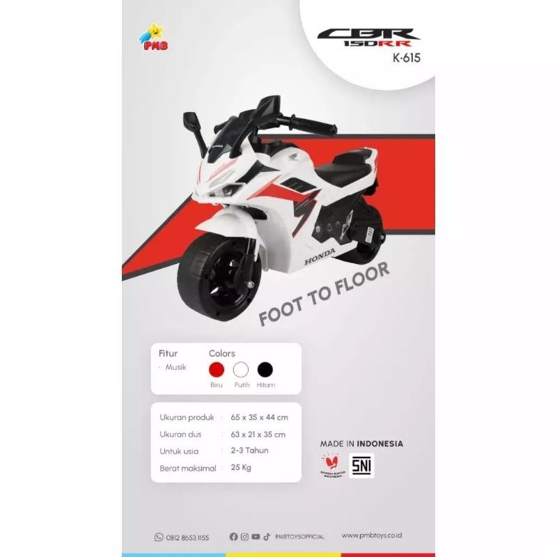 Jual MOTOR KESEIMBANGAN PMB CBR k615 | Shopee Indonesia