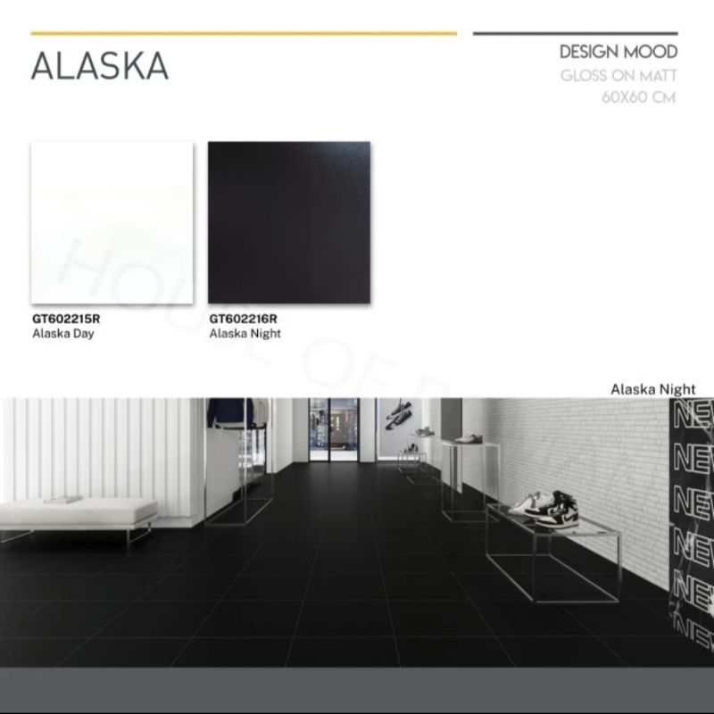 Jual Roman Granit Lantai 60x60 Alaska Series (Design Mood) / Granit ...
