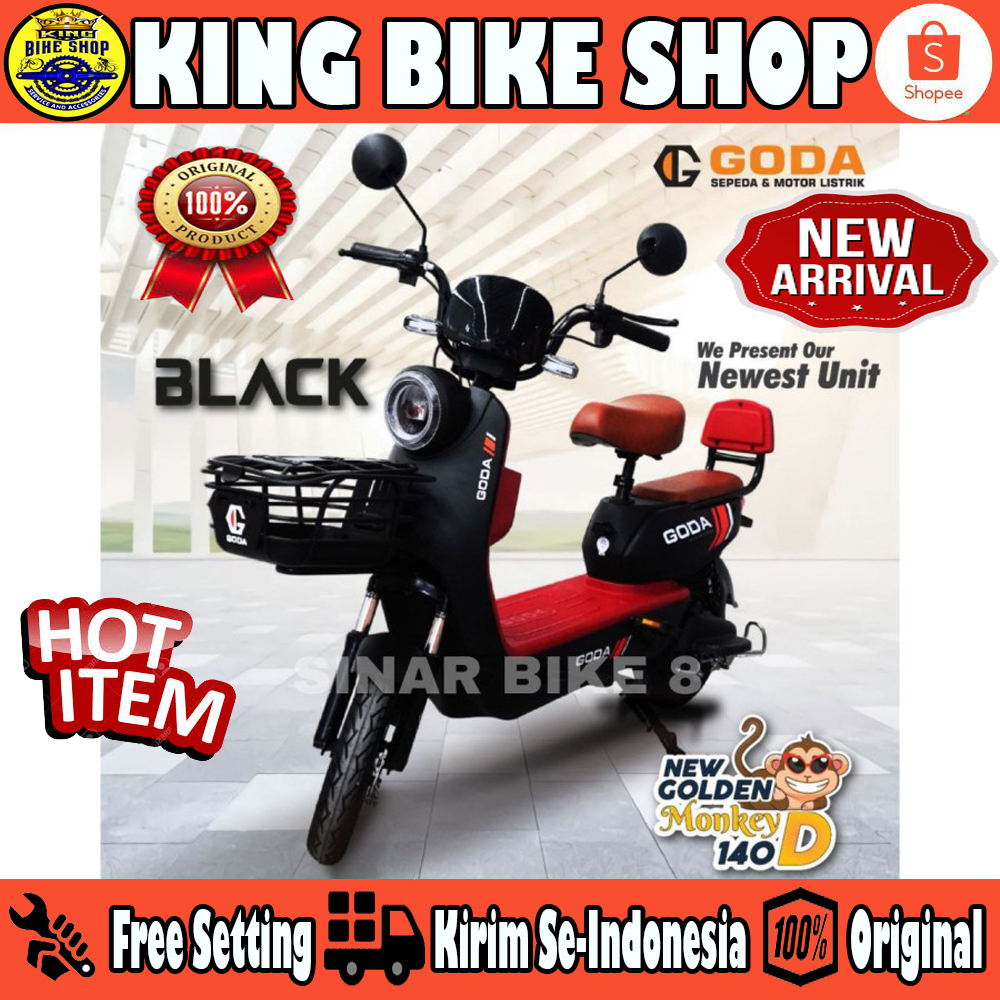 Jual Sepeda Motor Listrik GODA 140 D GOLDEN MONKEY 500 Watt Electric E ...