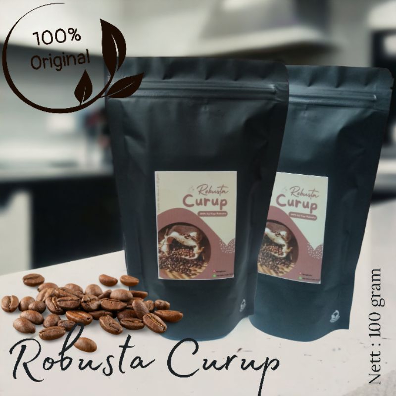 Jual robusta curup Bengkulu Sumatera kopi curup kemasan 100 gram ...