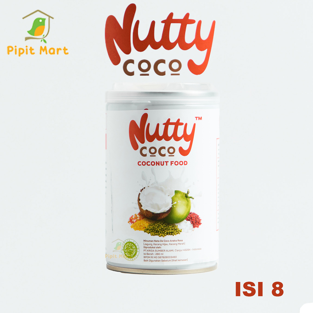 Jual Nutty Coco Minuman Jus Kelapa Organik Isi 8 | Shopee Indonesia