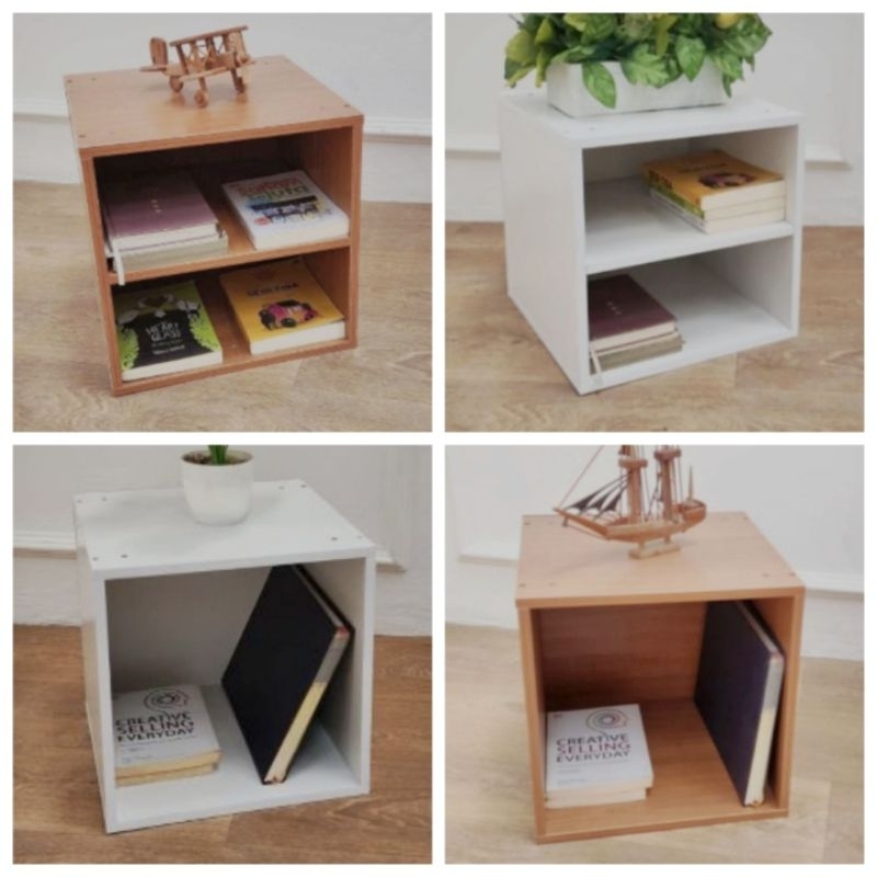Jual Rak Serbaguna Cube Polos / Rak - RSG - Storage Box - Nakas - Meja ...