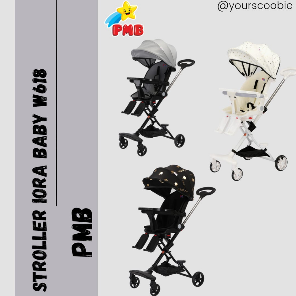 Jual STROLLER ANAK MURAH STROLLER W-618 PMB STROLLER TRAVELING STROLLER ...