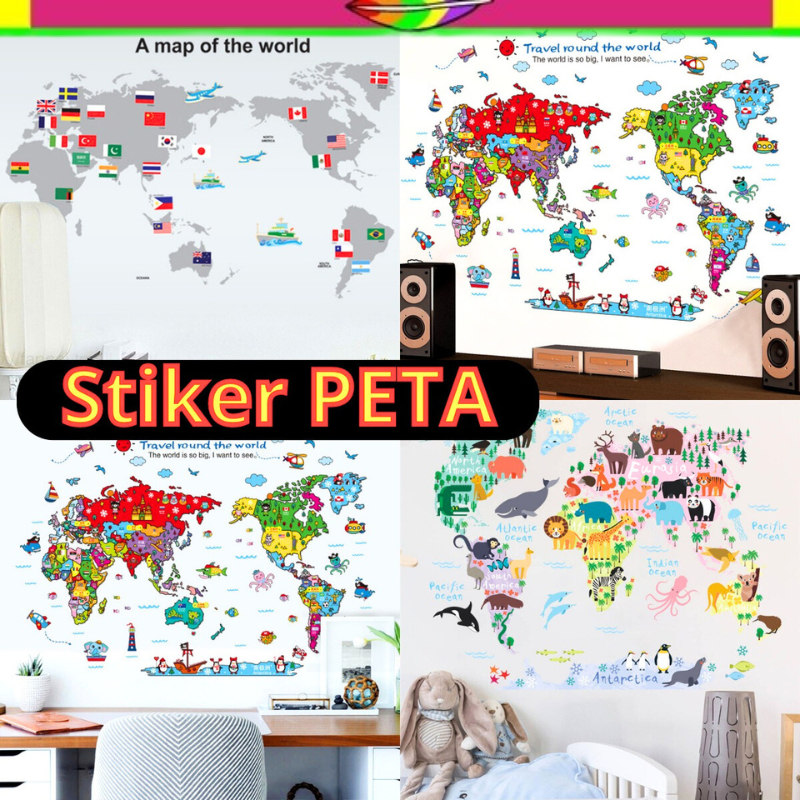 Jual WALLSTIKER WALLSTICKER WALL STICKER STIKER DINDING WALLPAPER MOTIF ...