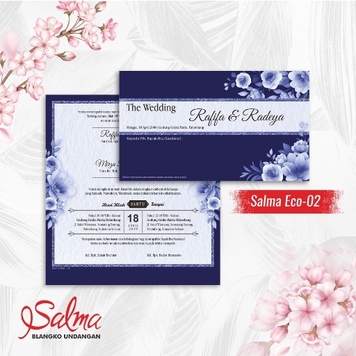 Jual Blangko Undangan Salma Eco 02 | Blangko Undangan | Undangan Murah | Kertas Undangan Kosong ...
