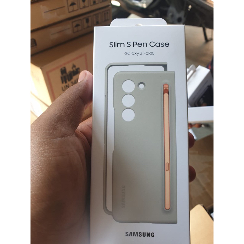 Jual (RESMI) Samsung Galaxy Z Fold 5 Fold5 Slim S Pen Case Casing ...