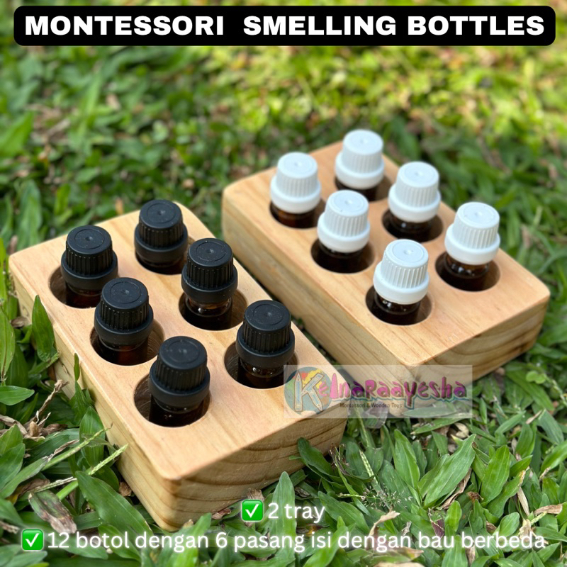 Jual Montessori Smelling Bottles / montessori sensorial bau bau ...
