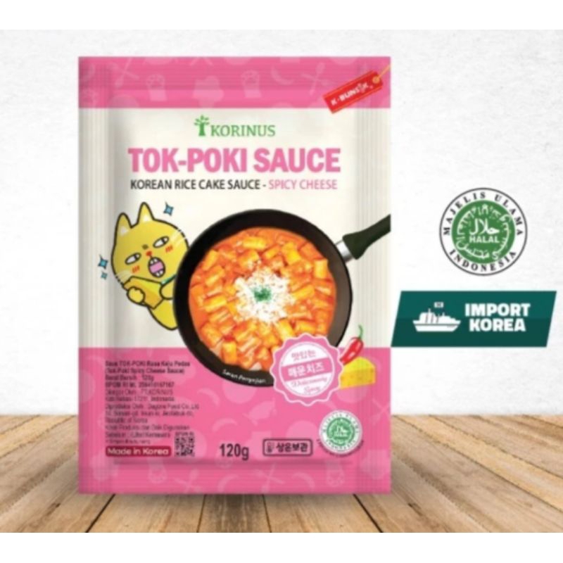 Jual Tok-poki Sauce Spicy Cheese 120gr/Saus Tokpoki rasa keju pedas ...