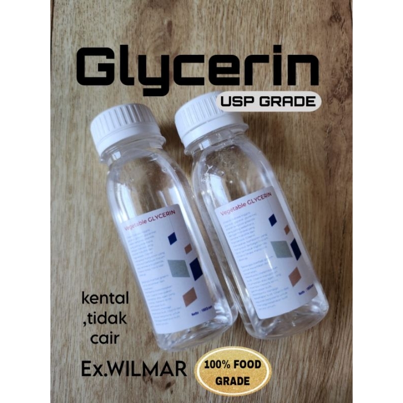 Jual Glycerin vegetable / glyserin / glyserol usp grade ukuran 100 gr ...