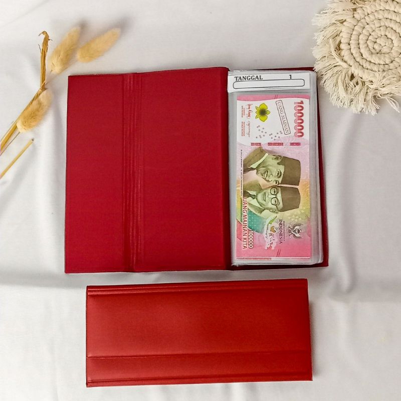 Jual [BISA COD] 05 Dompet Organizer Free Stiker Warna Budgeting Penanda ...