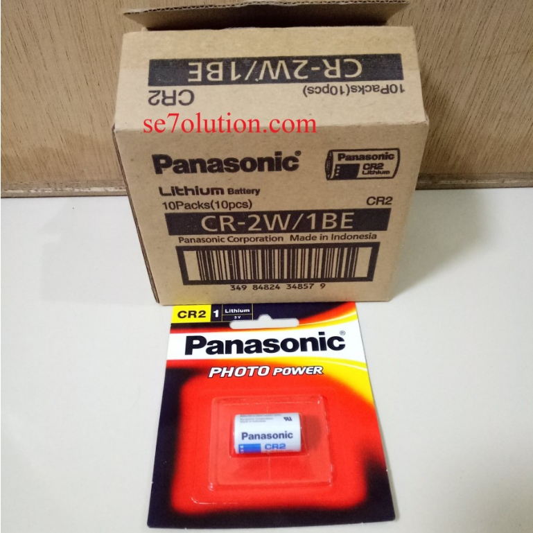 Jual Panasonic Baterai CR2 Lithium 3V | Shopee Indonesia
