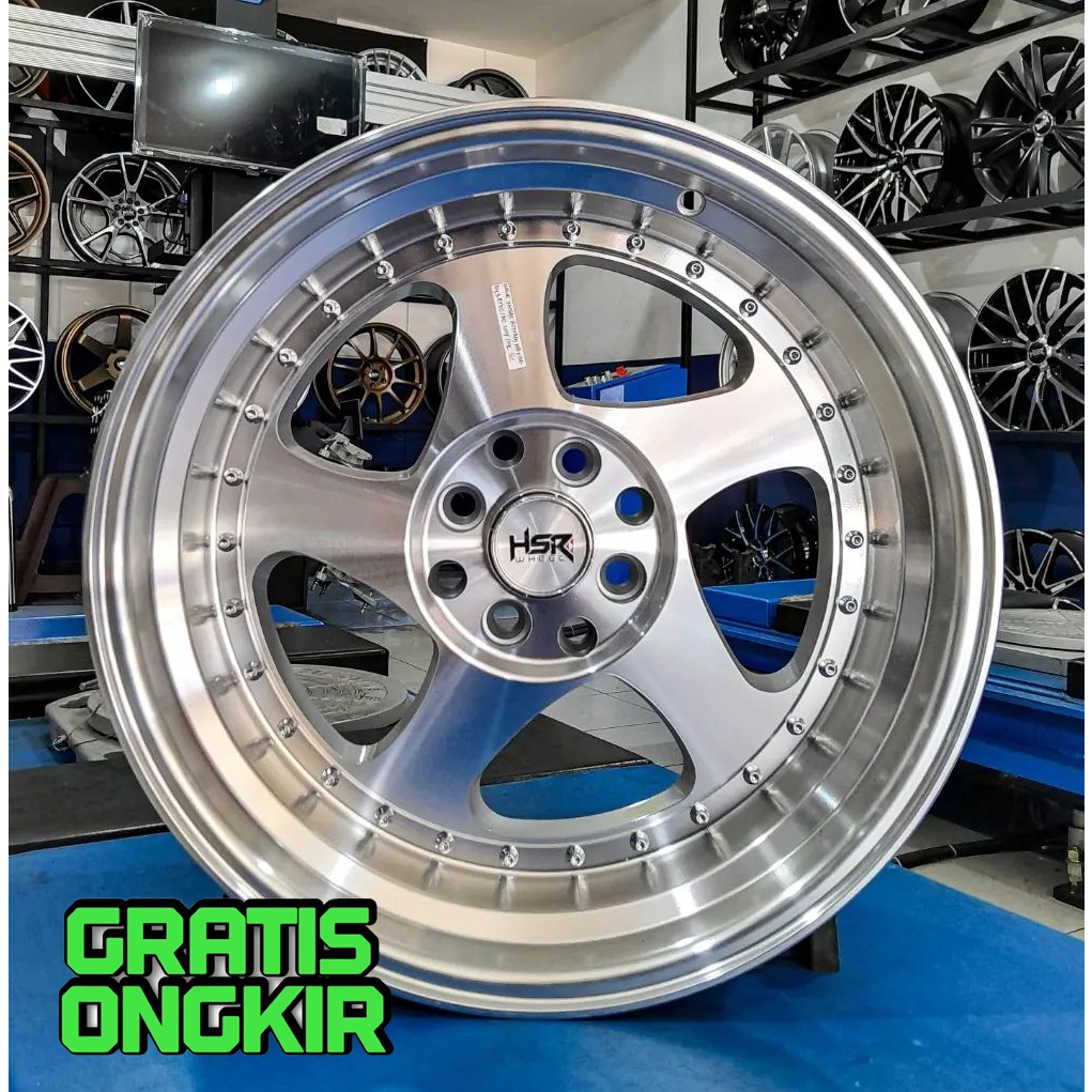Jual Velg Celong Racing Ring 17 HSR Wave Velg Mobil Civic Ferio Genio r17 Baru | Shopee Indonesia
