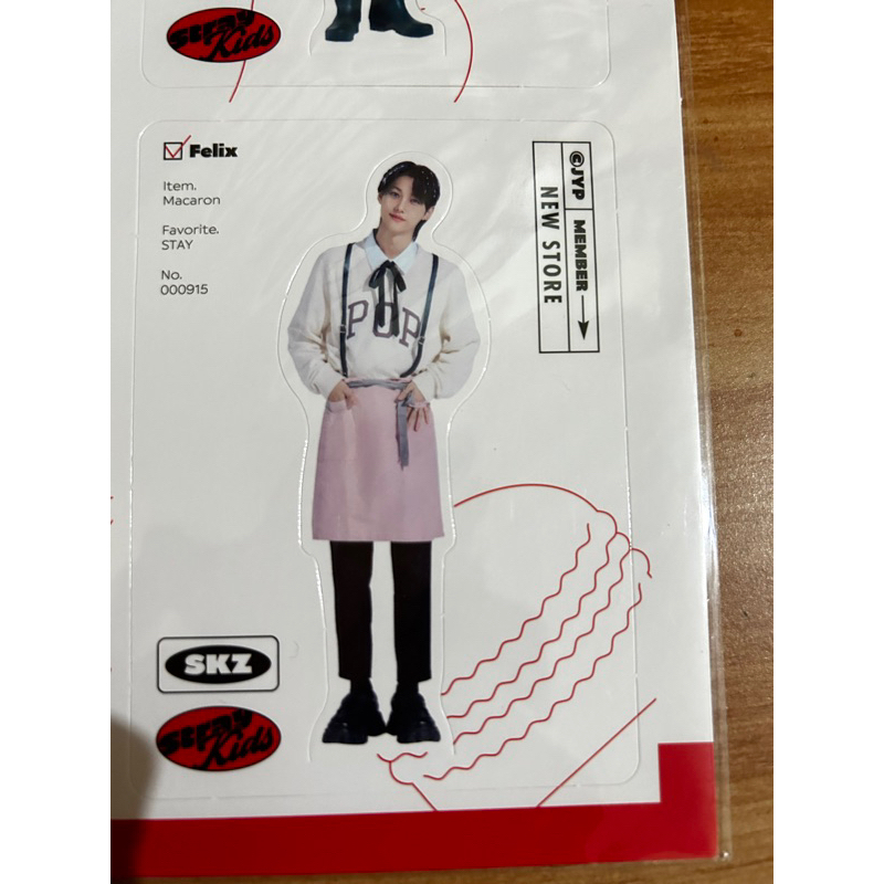 Jual ready stock standing paper stray kids seasons greeting bangchan ...