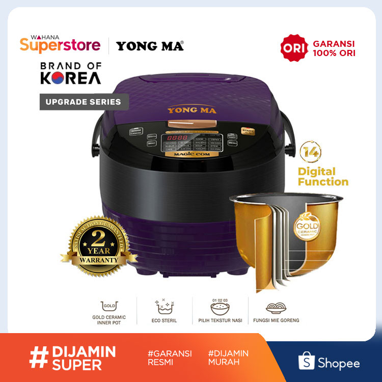 Jual Yong Ma Digital Rice Cooker / Penanak Nasi Digital 2 Liter ...