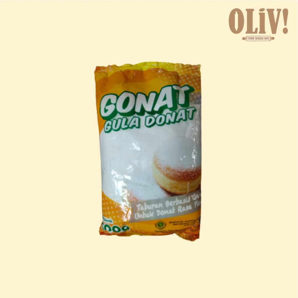 Jual GONAT GULA DONAT 500G | Shopee Indonesia