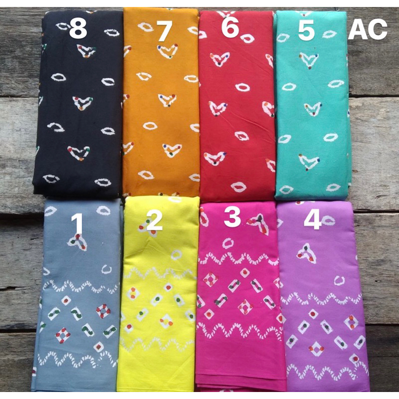 Jual kain batik jumputan untuk bawahan kebaya belt jumputan belt batik ...