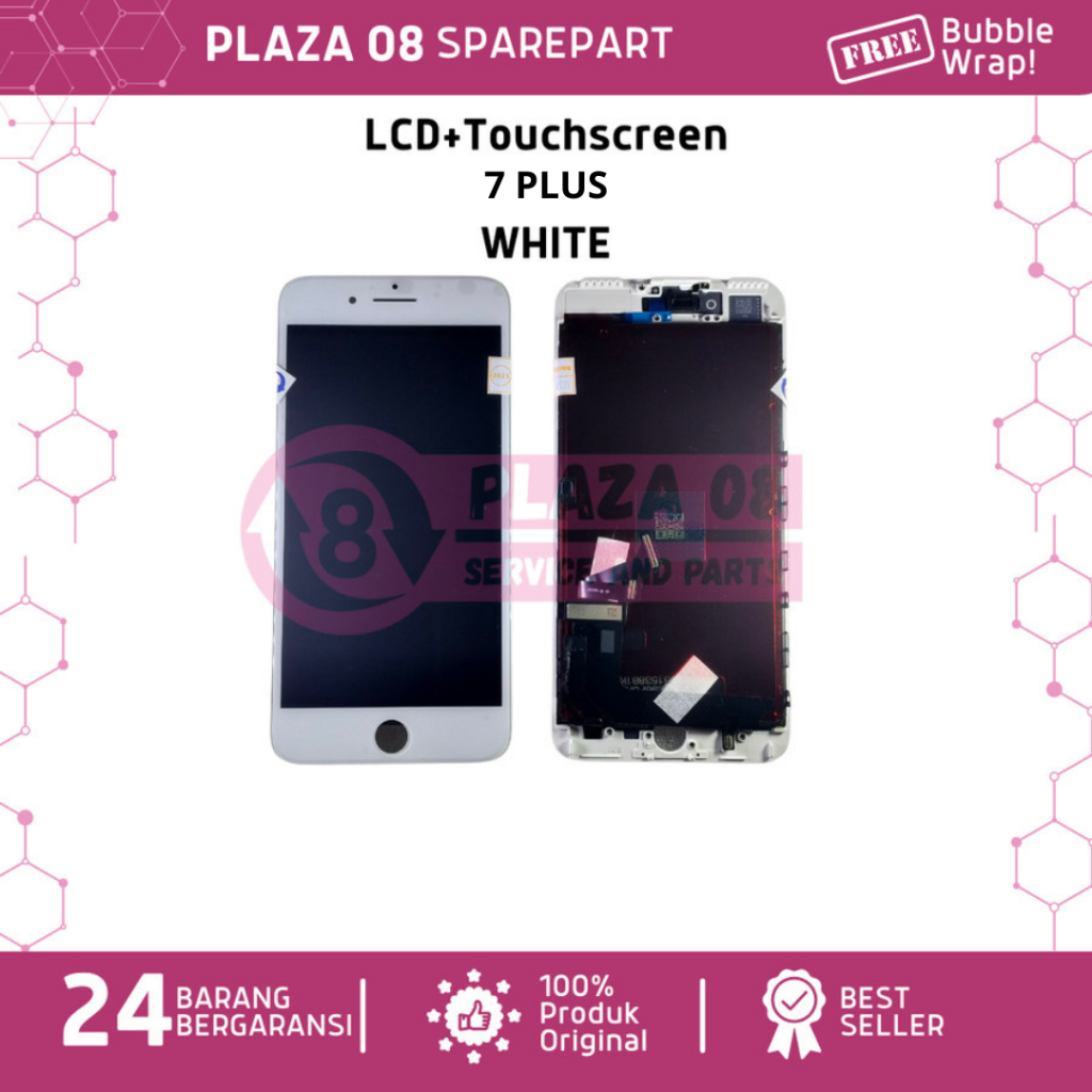 Jual LCD + Touchscreen IPH 7 PLUS (BLACK/WHITE) | Shopee Indonesia