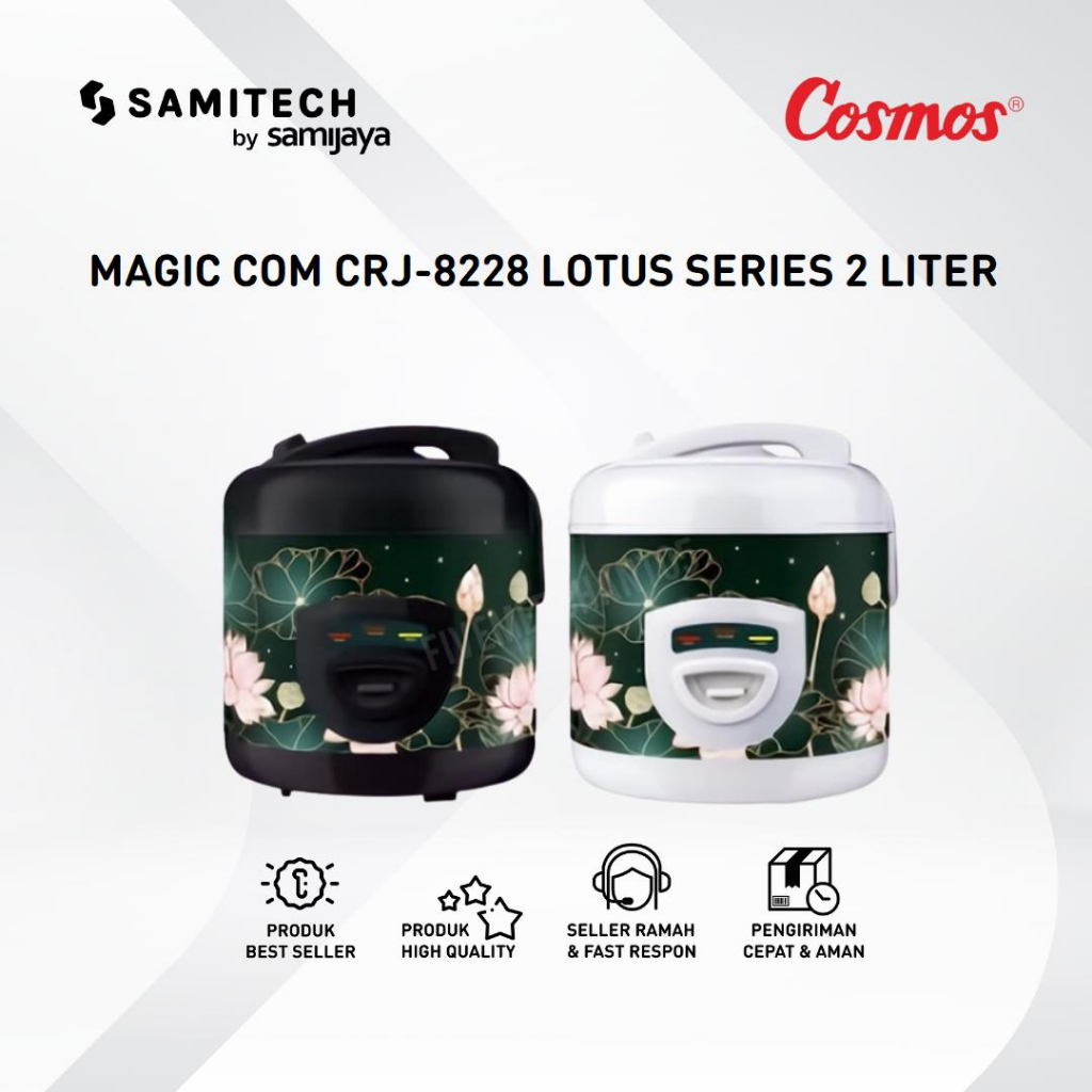 Jual MAGIC COM COSMOS CRJ-8228 RICE COOKER 8228 LOTUS SERIES 2LITER ...