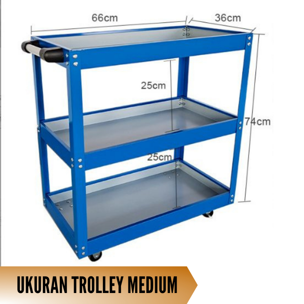 Jual Trolley trolly troli bengkel lemari rak kerja perkakas tools ...