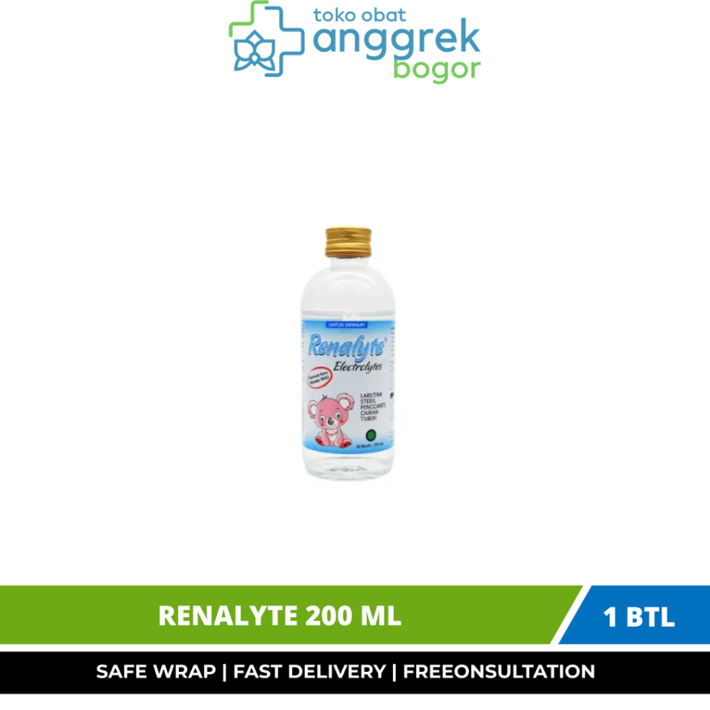 Jual RENALYTE 200 ML / UNTUK MENGATASI KEKURANGAN CAIRAN TUBUH ...