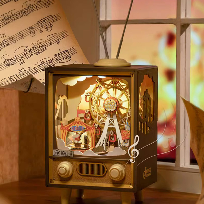 Jual DIY Jigsaw Puzzle Mainan Bangunan Kayu Furniture Ornamen Kotak ...