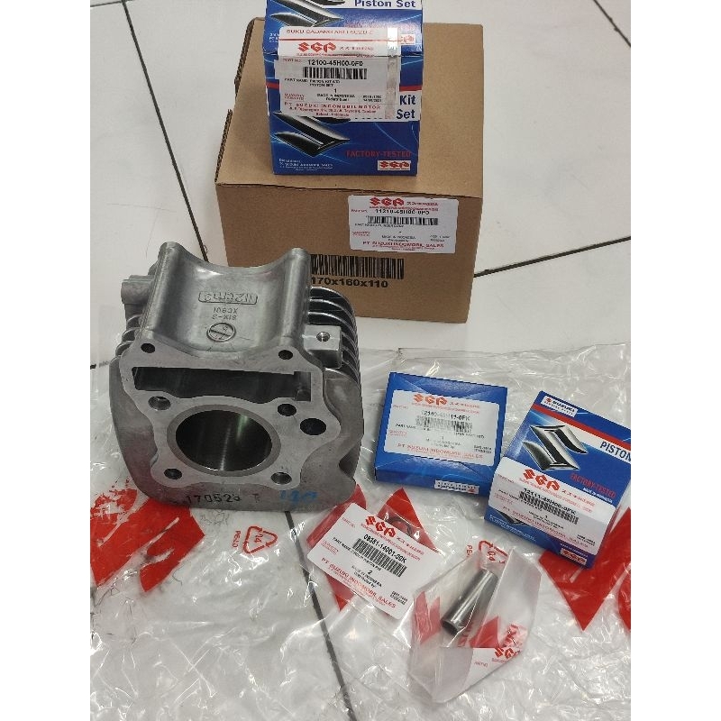 Jual Cylinder Blok Suzuki Smash Titan Original SGP | Shopee Indonesia