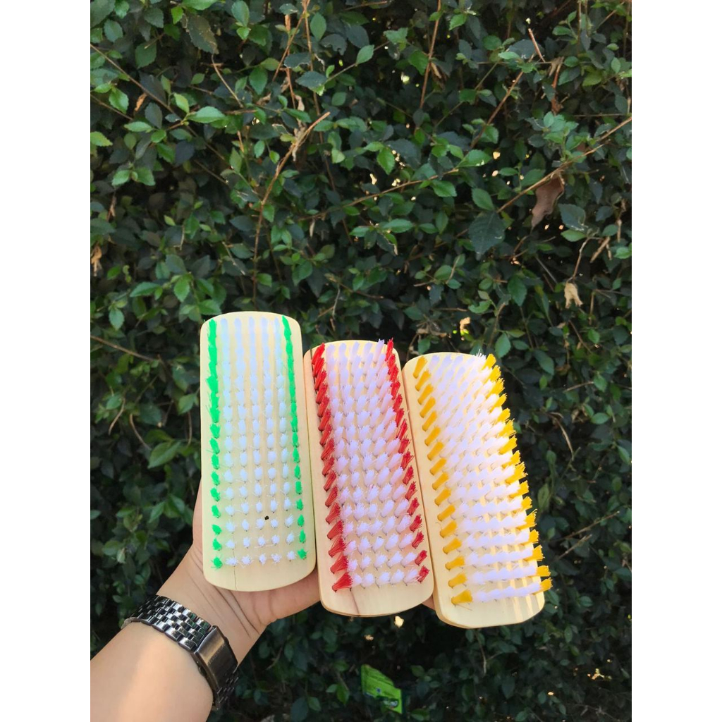 Jual Sikat Cuci / Sikat Lantai / Sikat Baju / Sikat Kayu Warna | Shopee ...