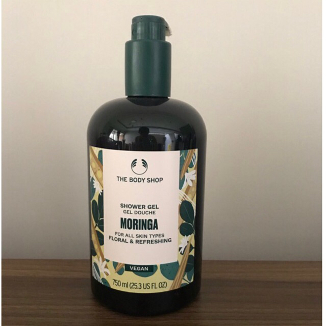 Jual The Body Shop Shower Gel - Moringa 750 ml | Shopee Indonesia