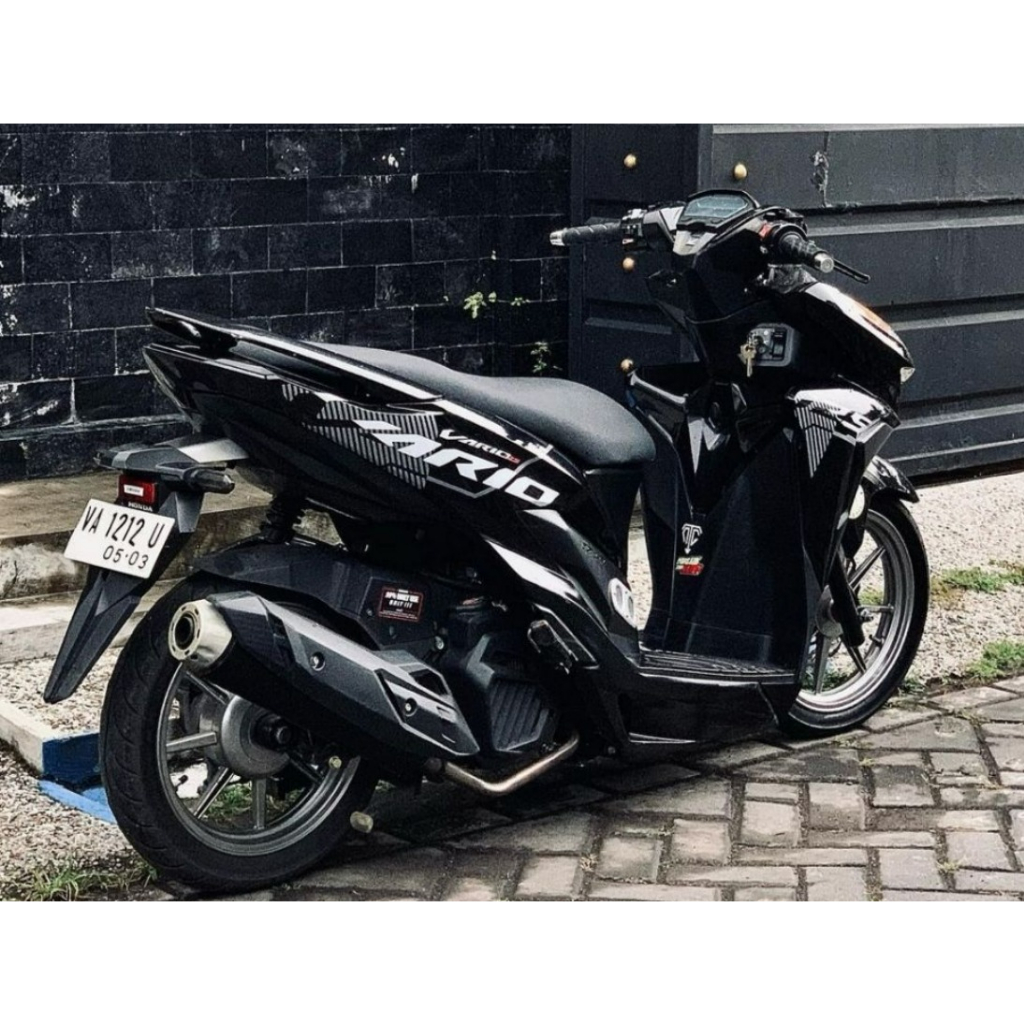 Jual STRIPING TRANSPARAN GLOSSY/DOFF VARIO NEW GEN 1 125/150 MALAYSIA ...