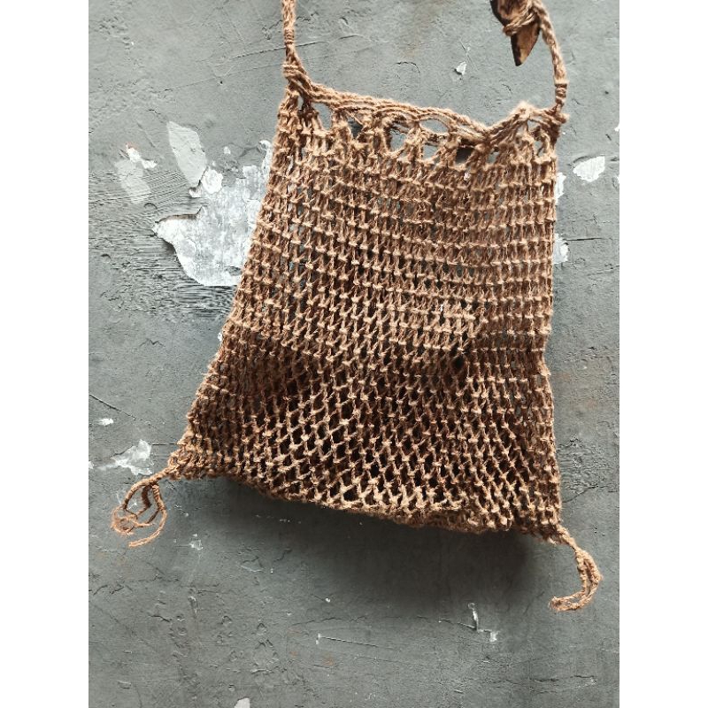 Jual tas atau koja rajutan kulit kayu tereup tas koja kerajinan khas ...