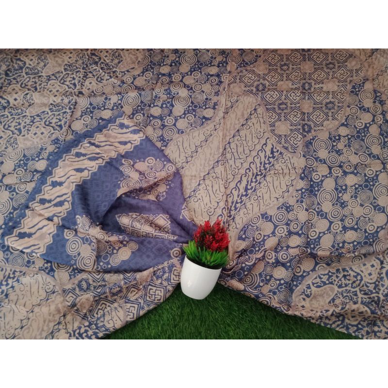 Jual KAIN BATIK VISCOSE CIREBON TRUSMI BATIK FARIZA VISKOS FISKOS CAP ...