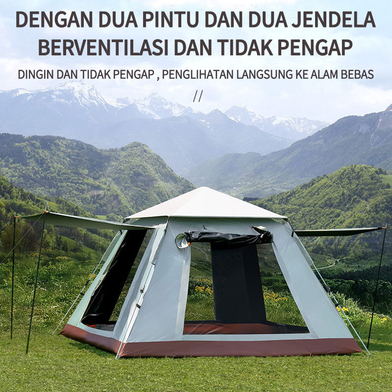 Jual Keep Going Max-Tenda camping/tenda dengan jendela besar 4 sisi ...