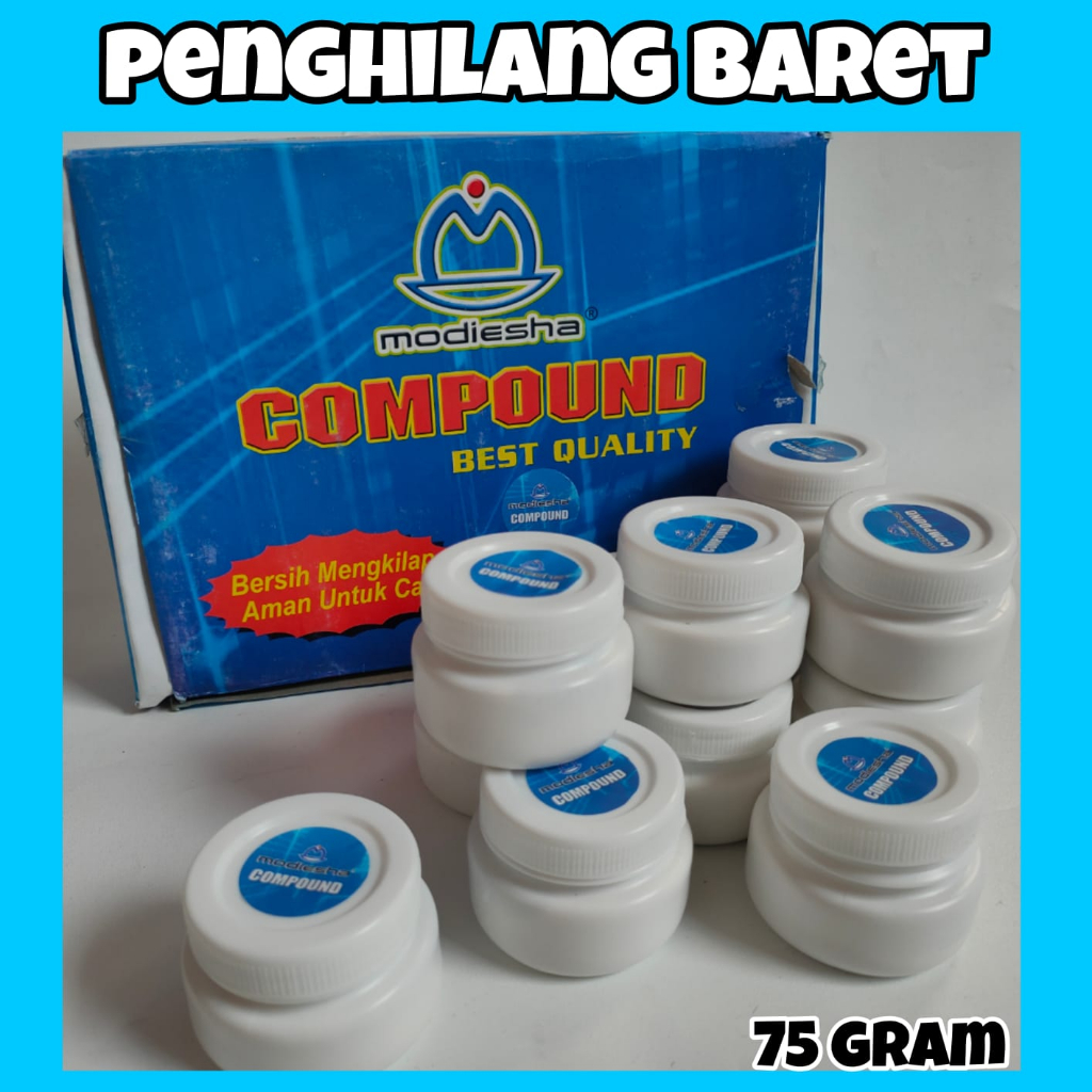 Jual Compound Kompon Putih Penghilang Goresan Baret Poles Body | Shopee ...